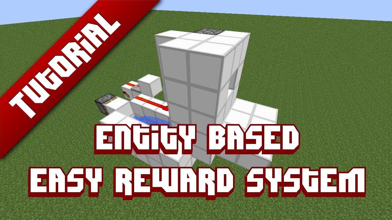 Minecraft Tutorial: Easy Reward System - Entity Based - YouTube