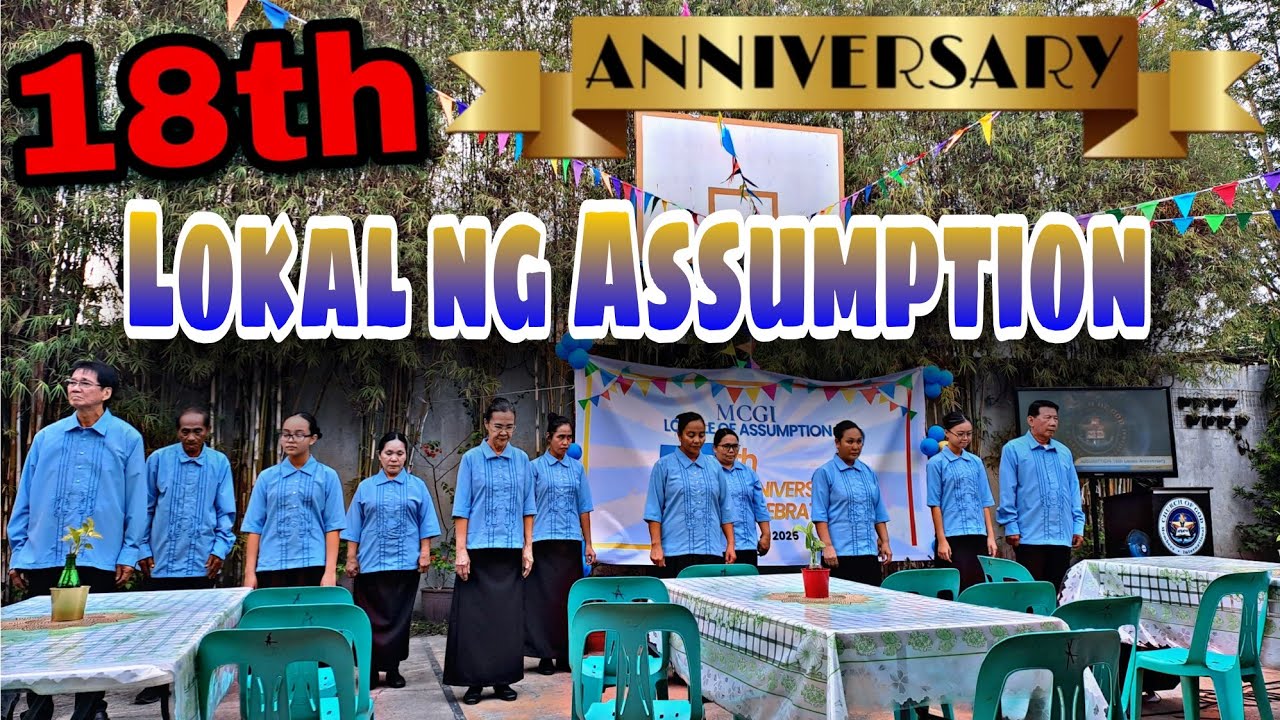 PAGDIRIWANG NG IKA-LABING WALONG ANIBERSARYO NG MCGI LOKAL NG ...