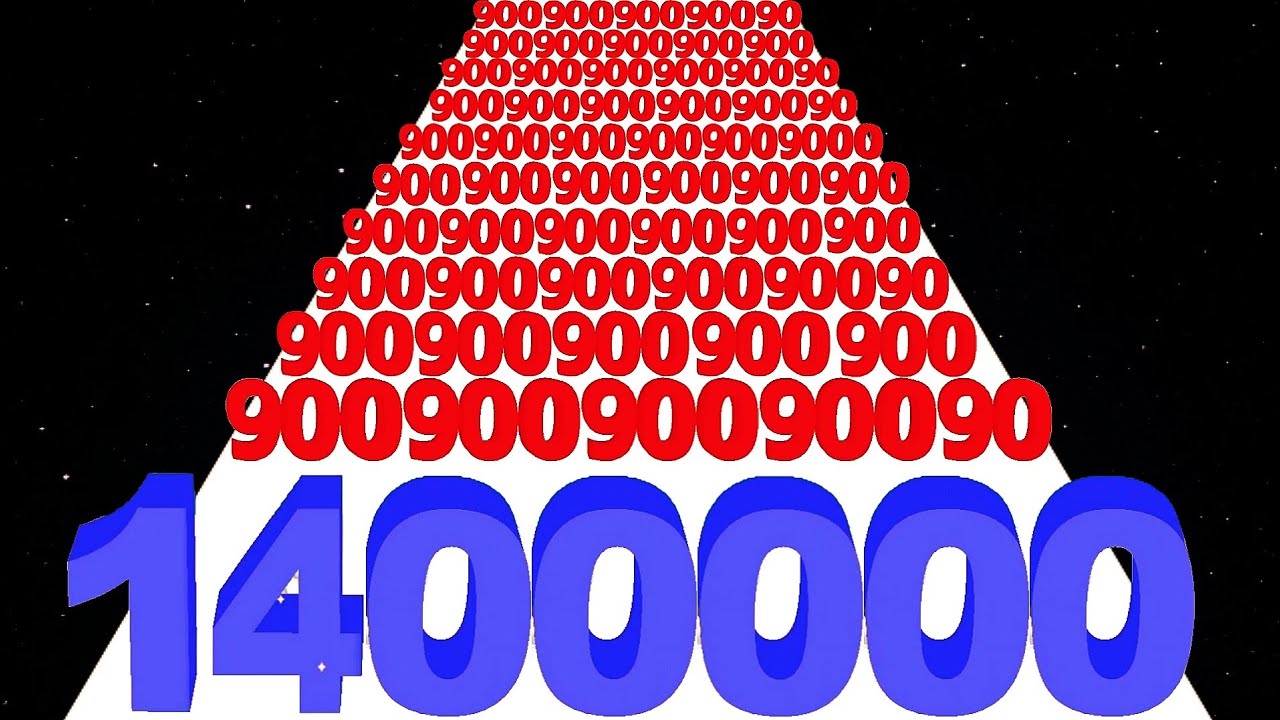 Number Rush: 2048 Challenge vs Number Run 3D - Satisfying ASMR Video ...