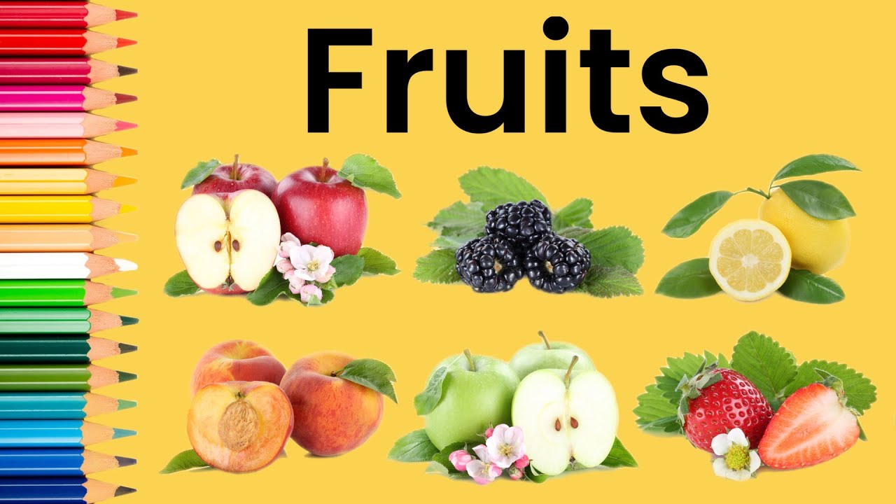 Phonics Song Fruits | Words To Learn For Toddlers | Learning Video For ...