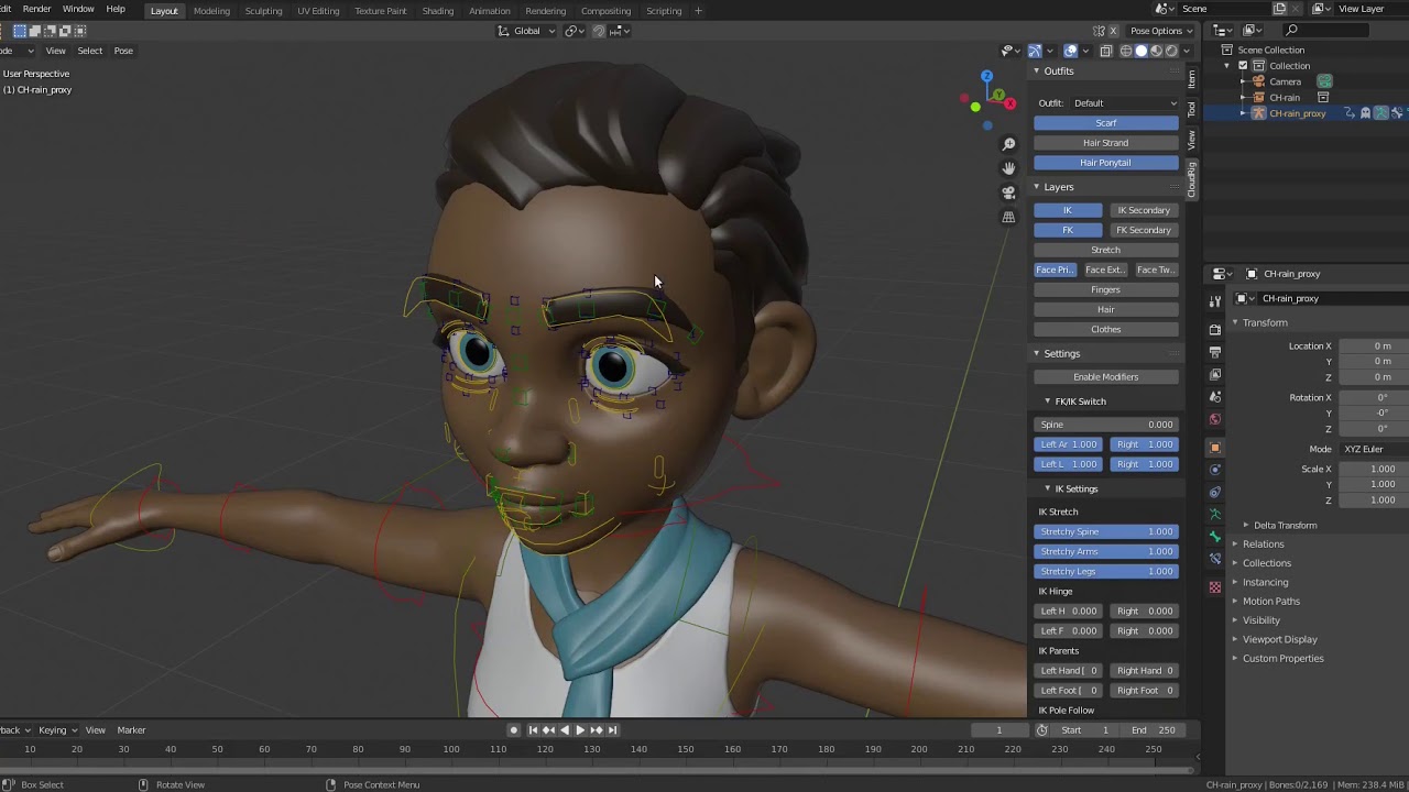 How to use the Rain Rig for blender - YouTube
