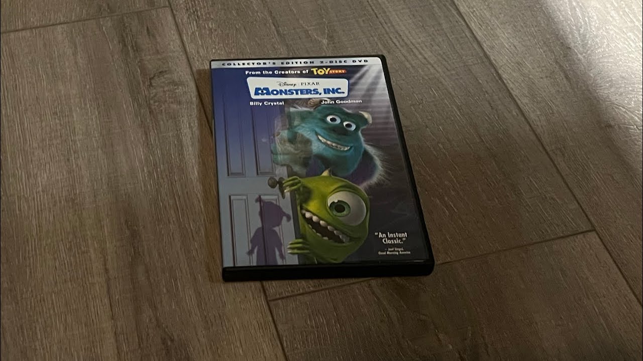 Opening to Monsters, Inc. 2002 DVD (Widescreen Option) - YouTube