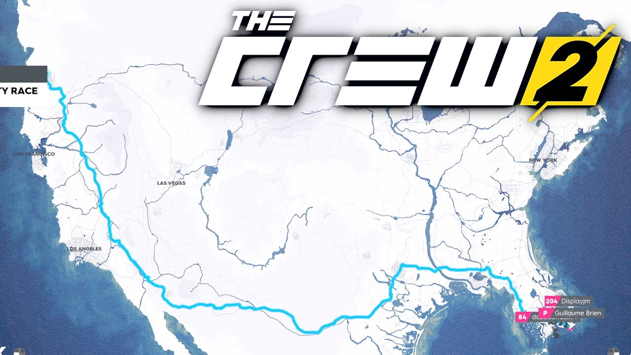 Driving Across the Map of The Crew 2 as Fast as I can - YouTube