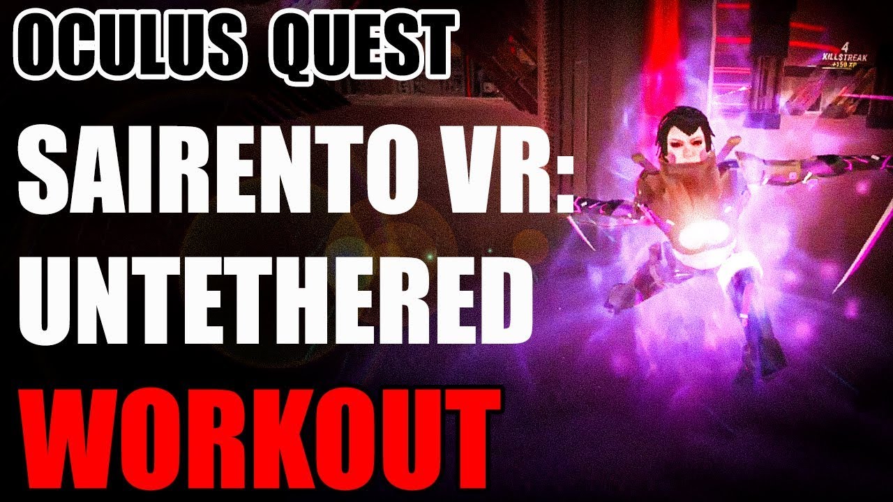 Sairento VR: Untethered on Oculus Quest | VR workout, spatial, gaming, virtual reality, exercise ...