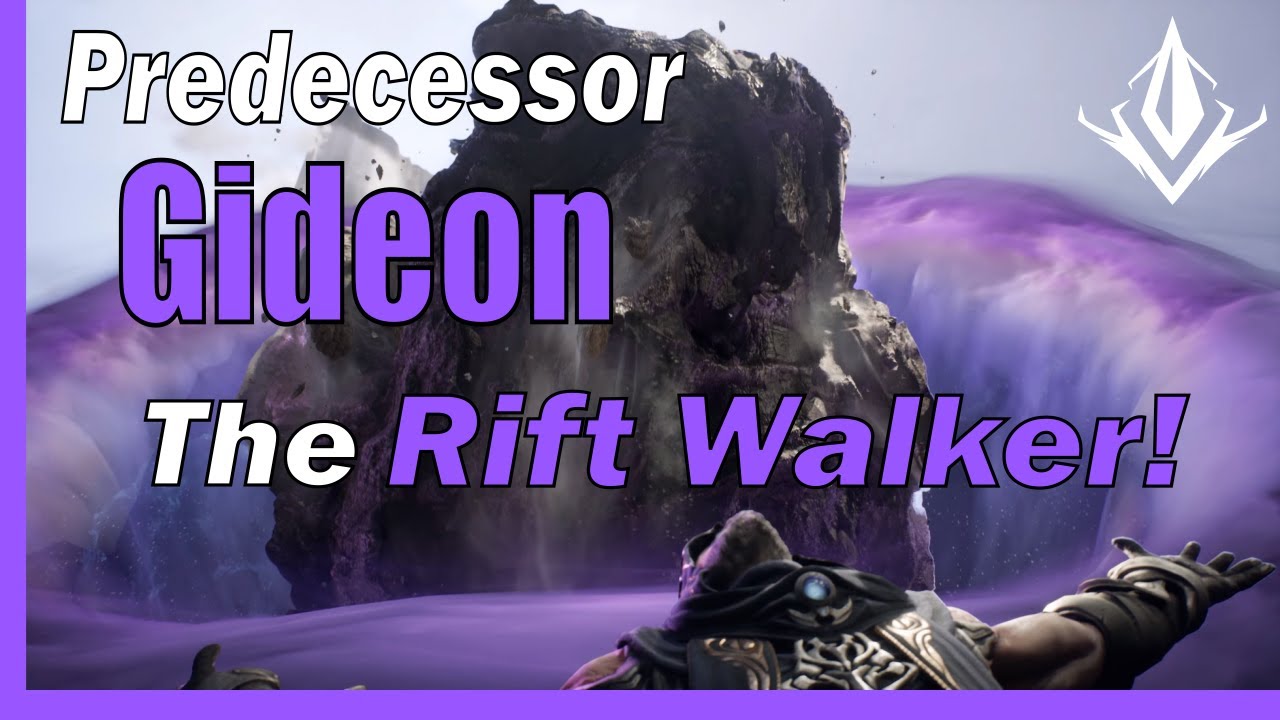 Predecessor Gideon Mid - The Rift Walker! - YouTube