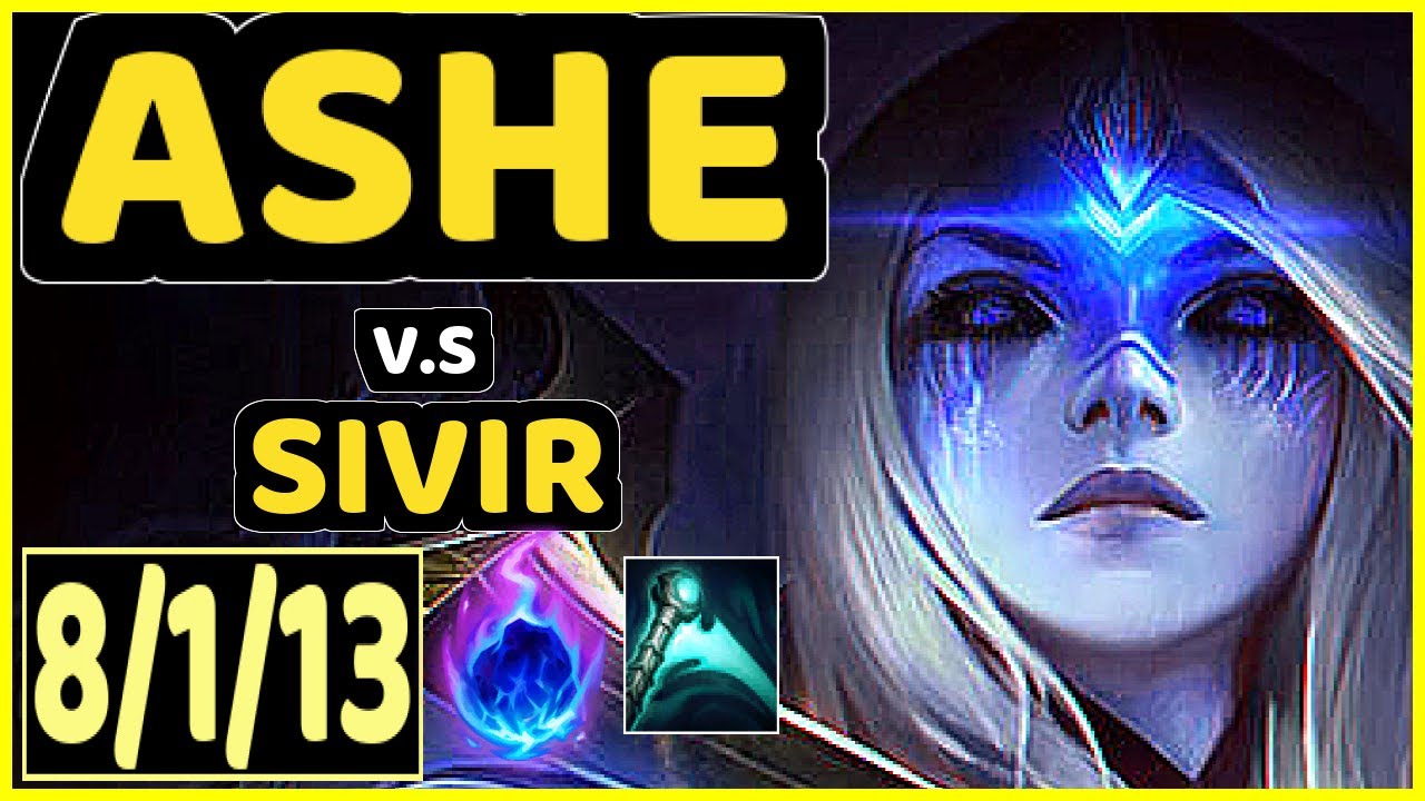 ARCANE COMET ASHE - SNEAKY (ASHE) vs SIVIR - 8/1/13 KDA BOTTOM ADC ...