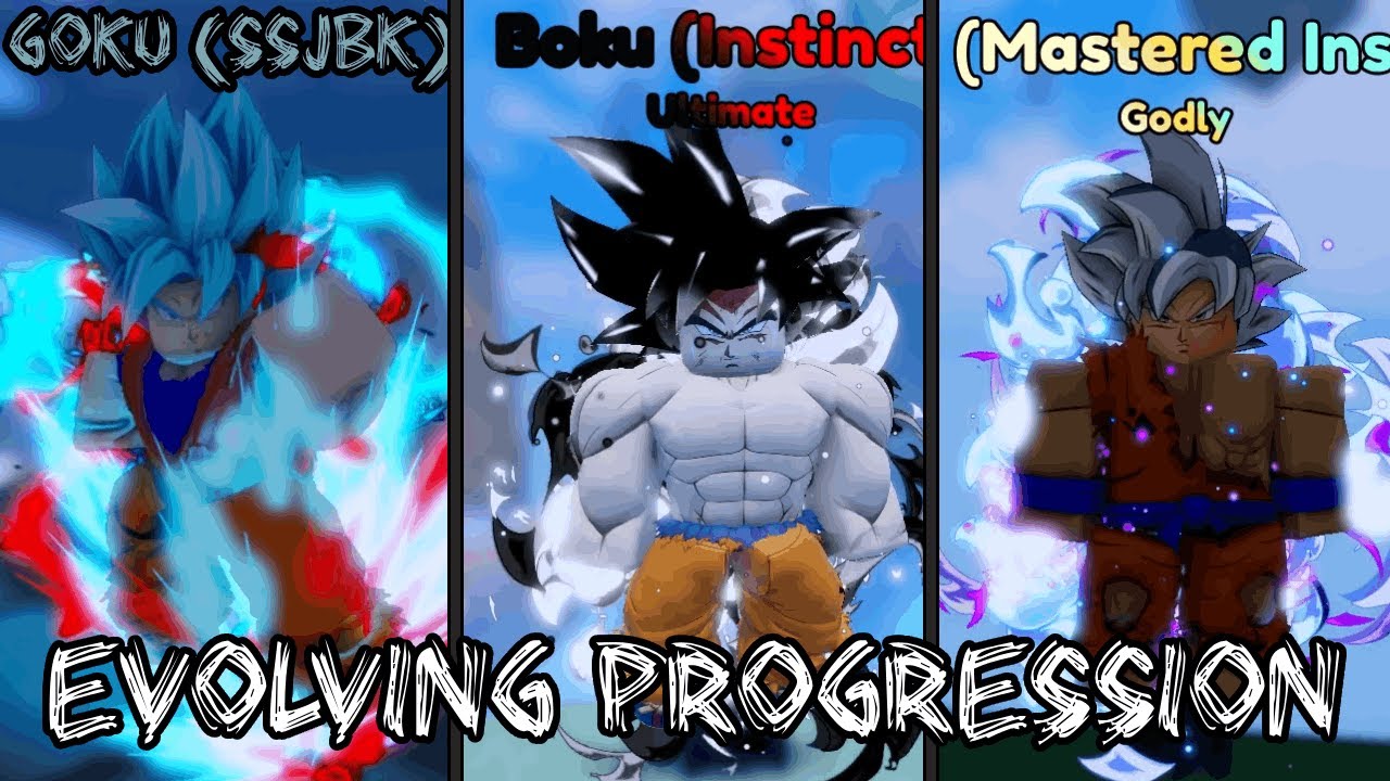Evolving GODLY Goku FULL PROGRESSION in Anime Last Stand! - YouTube