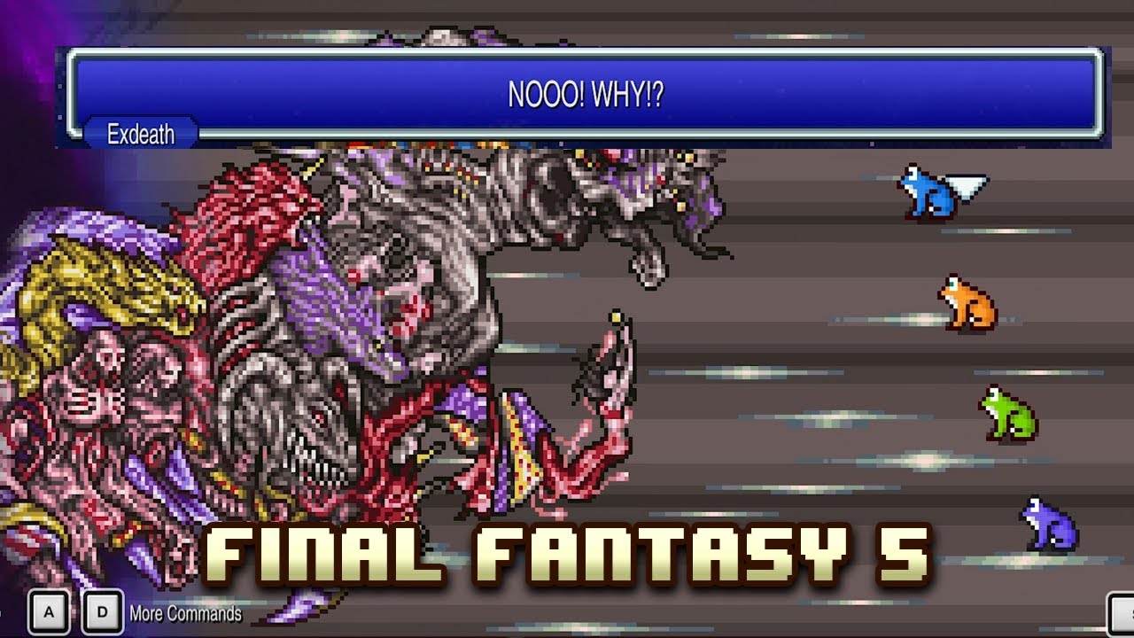 Toad squad beats Neo Exdeath?? - FFV Pixel Remaster [4K] - YouTube