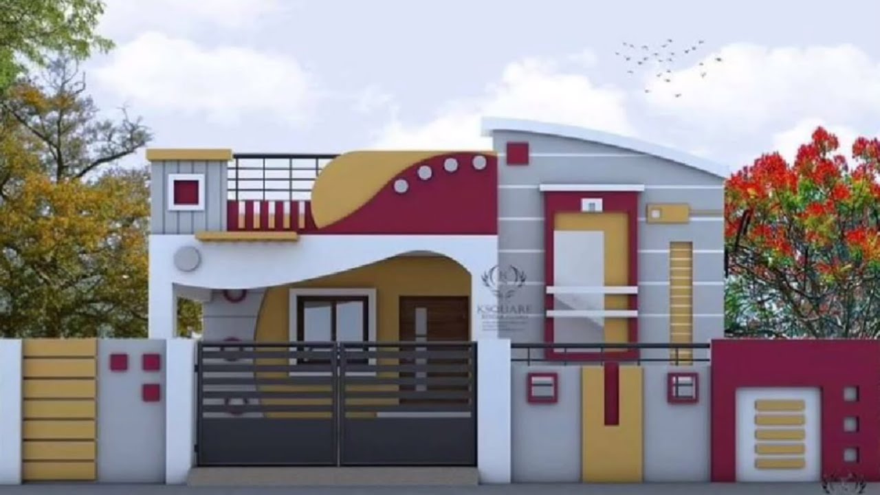New model house design 2023/ single floor house elevation/Modern house ...
