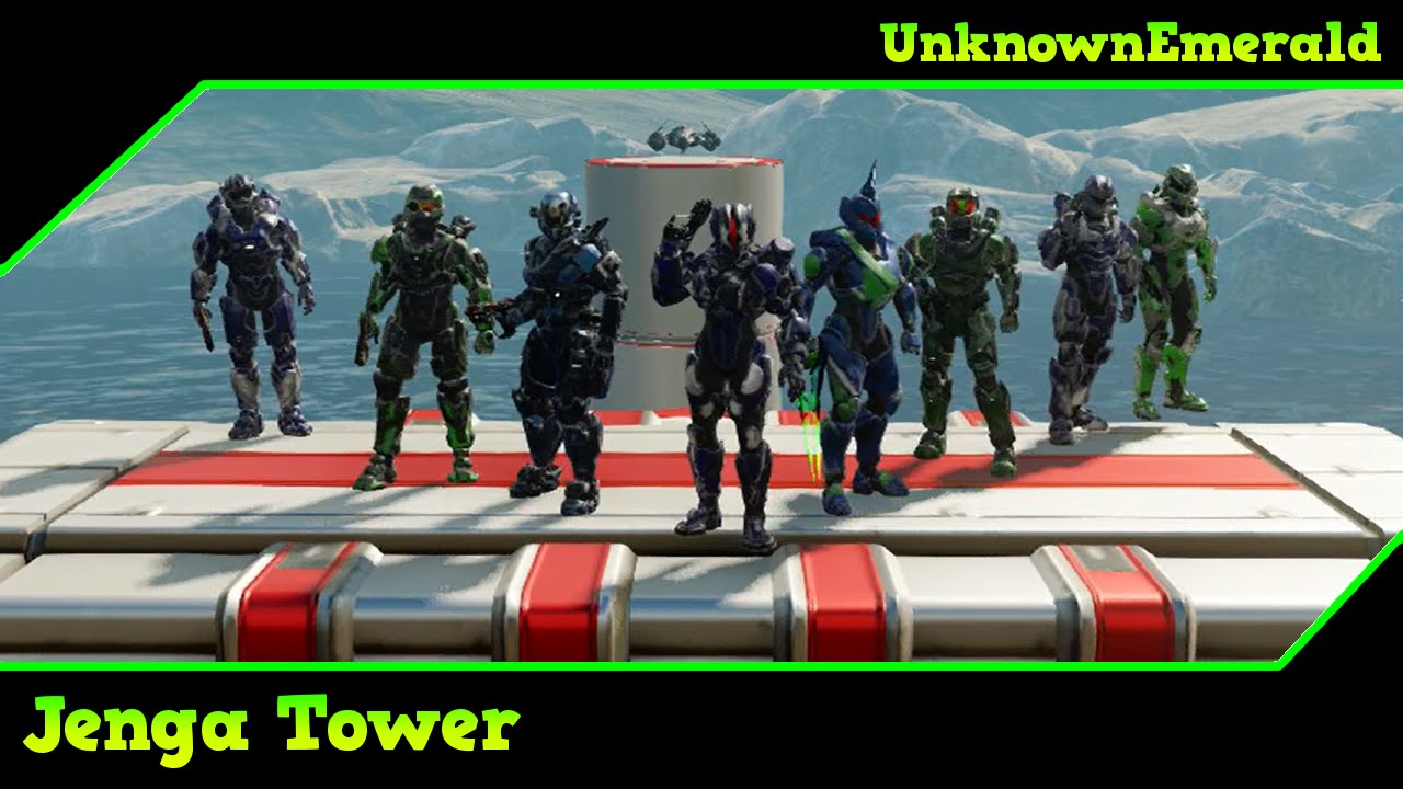 Halo 5 Custom Map - Jenga Tower - 48k Downloads! - YouTube
