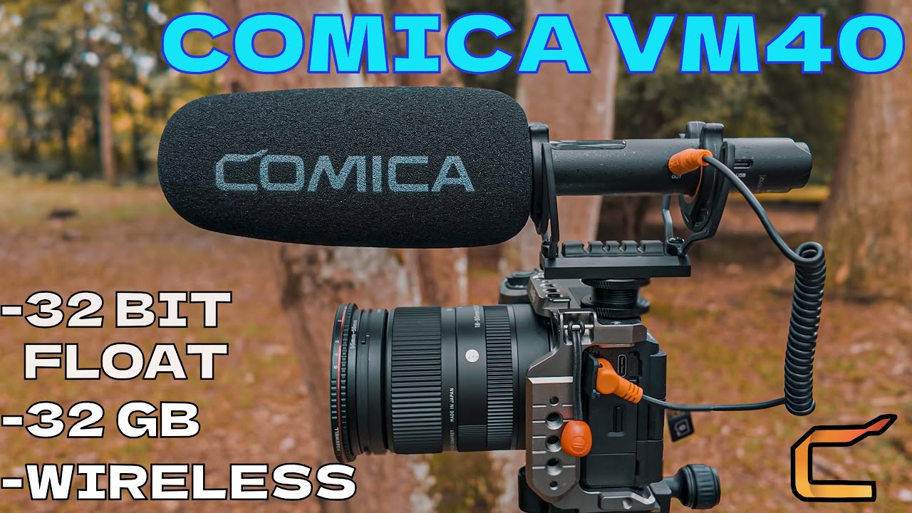 Cómica VM40 Primer Shotgun Inalámbrico Que Graba a 32 Bits 🎙️🔥 - YouTube