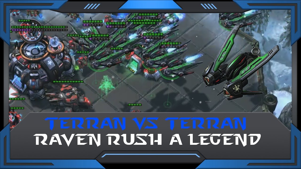 StarCraft 2 (RuFF Highlight): Raven Rush A Legend - YouTube