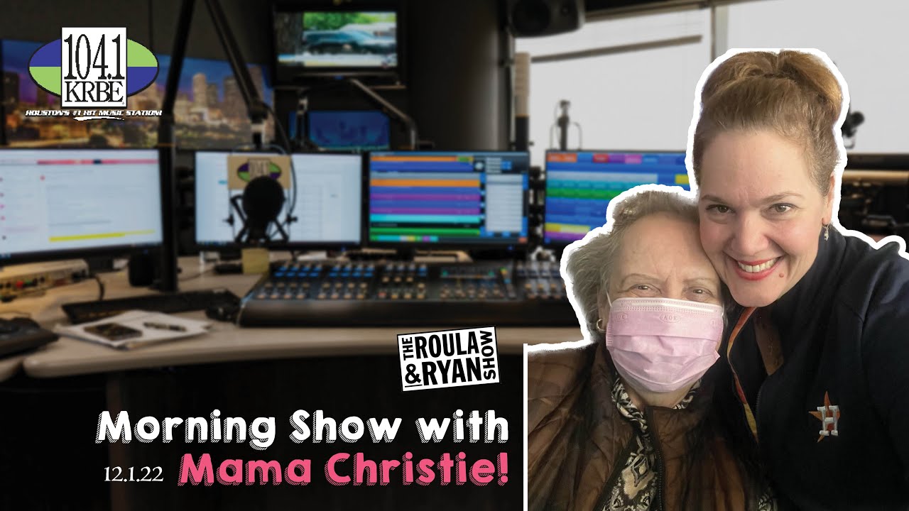 Special Guest, Mama Christie, on The Roula & Ryan Show! | 12.01.22 ...