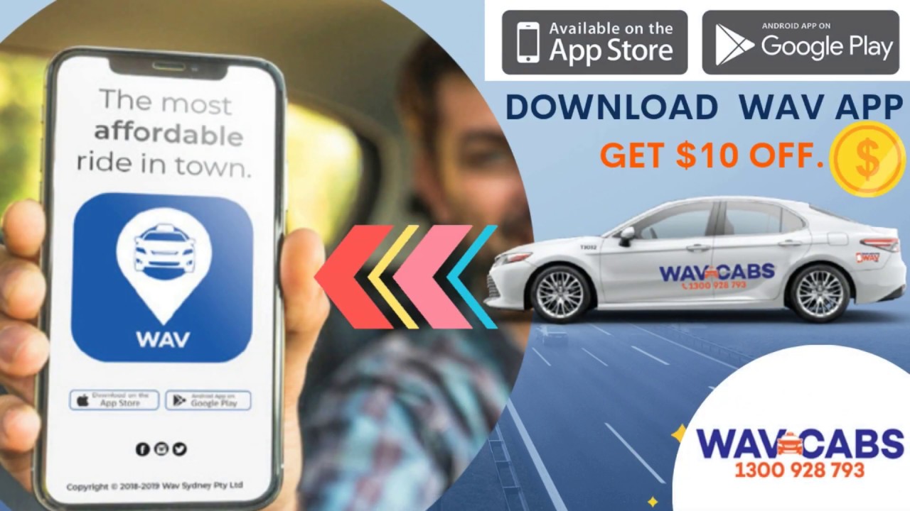 Maxi Cabs Sydney | Download WAV User App Now | Sydney Taxi App Call Our ...