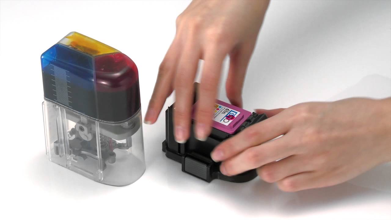 Acujet Automatic Ink Refill System - YouTube
