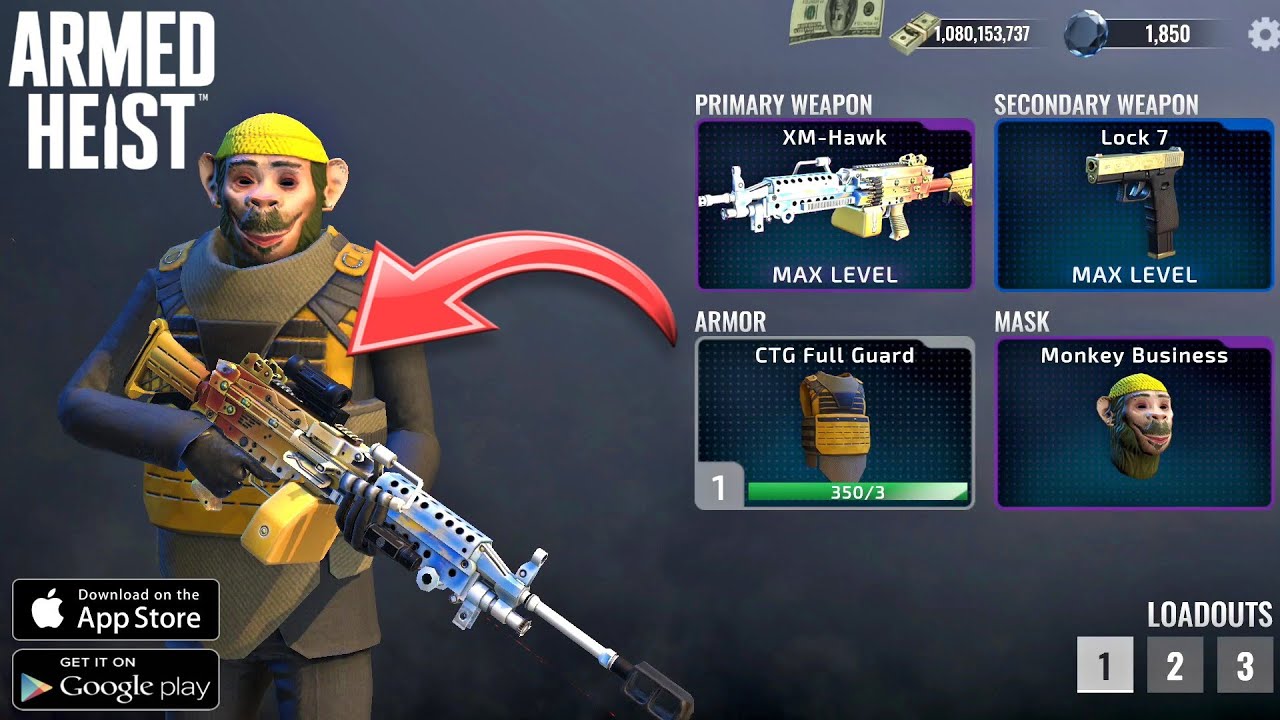 NEW Here IAM Skin ( CTG Full Guard ) Gameplay| Armed Heist - YouTube