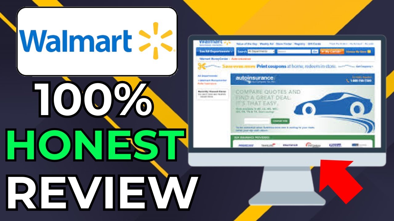 WALMART CAR INSURANCE REVIEW (2025) - YouTube