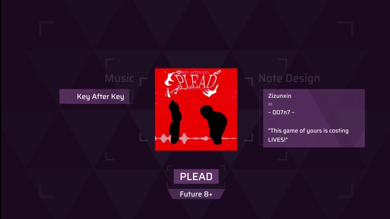 【Arcaea Fanmade】PLEAD - Key After Key (Future 8+/8.8) - YouTube