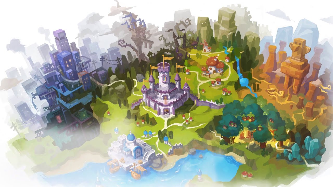 MapleStory 2 ~ World Concept (Victoria Island) - YouTube