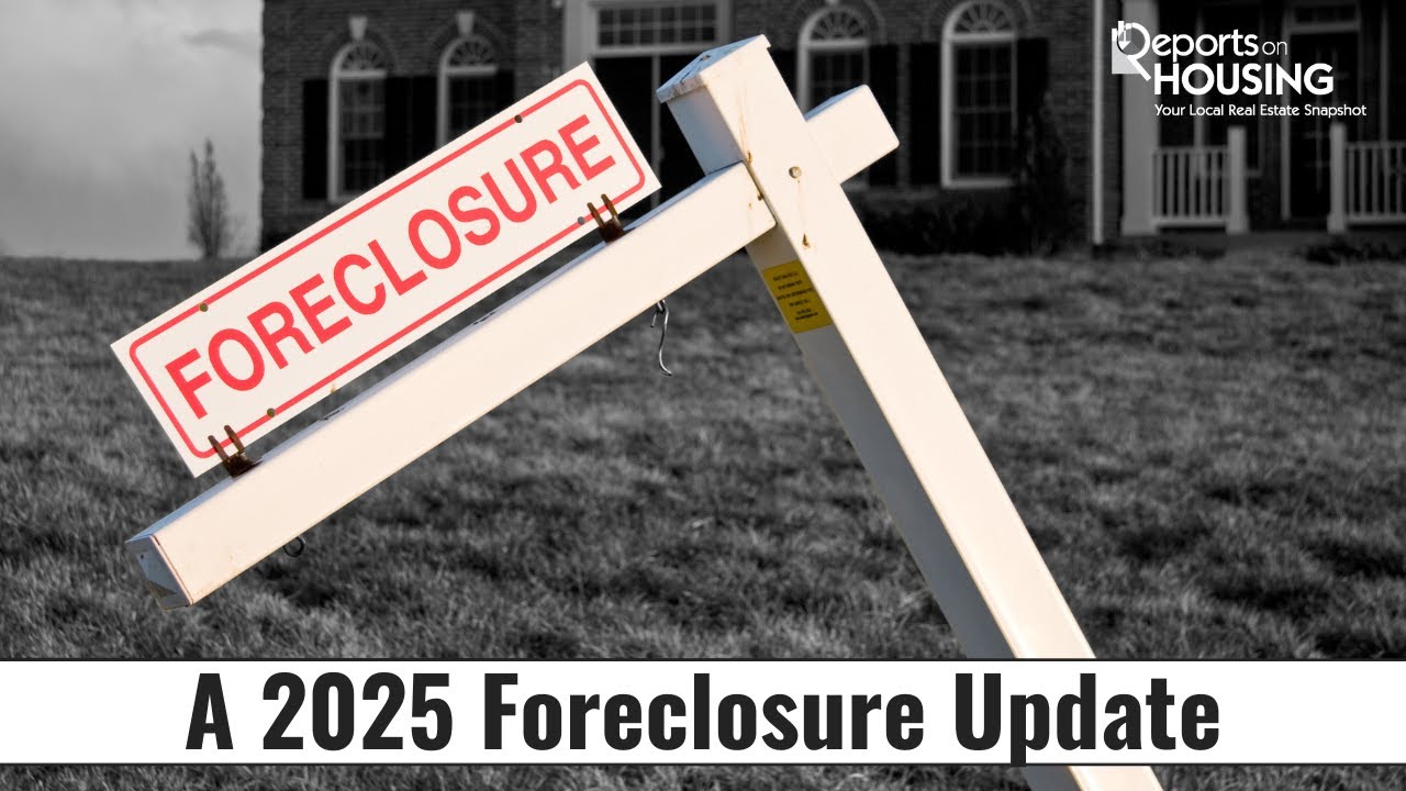 A 2025 Foreclosure Update - YouTube