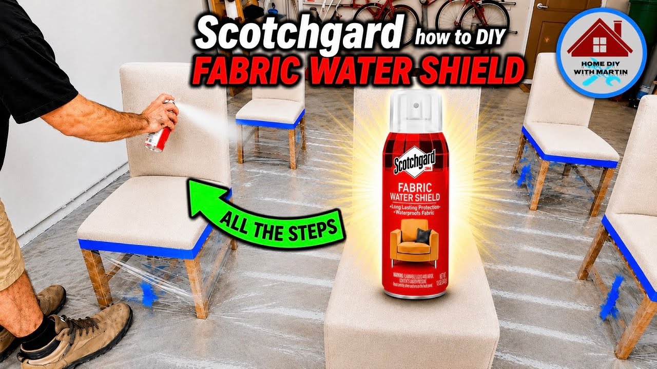 Scotchgard Fabric Water Shield - YouTube