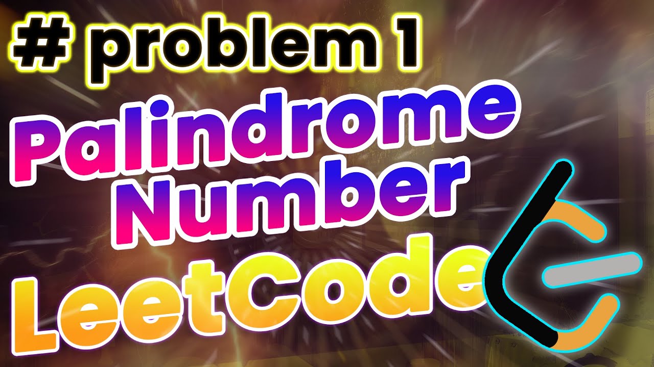 Python Palindrome Problem | LeetCode 500 Problem Challenge | #question1 - YouTube
