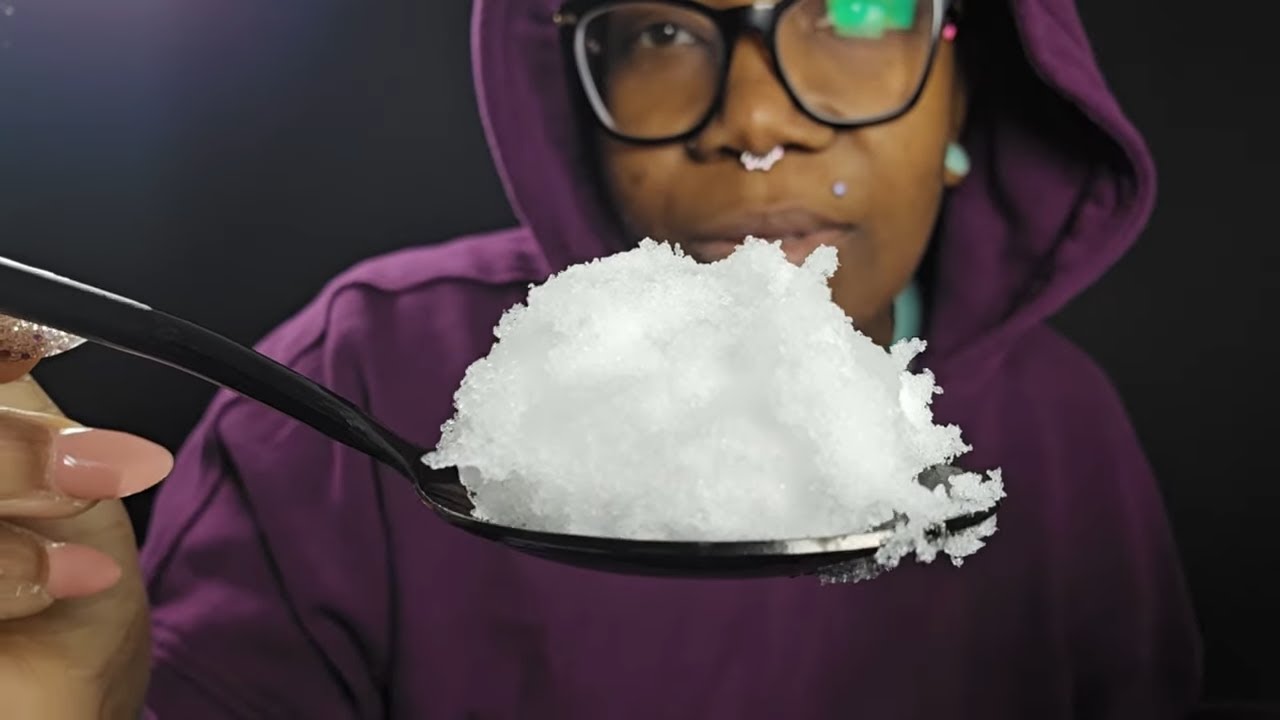 FROST & ICE CUBES WHISPER CRUNCH WEDNESDAY | WHAT A DAY‼️ #asmr # ...
