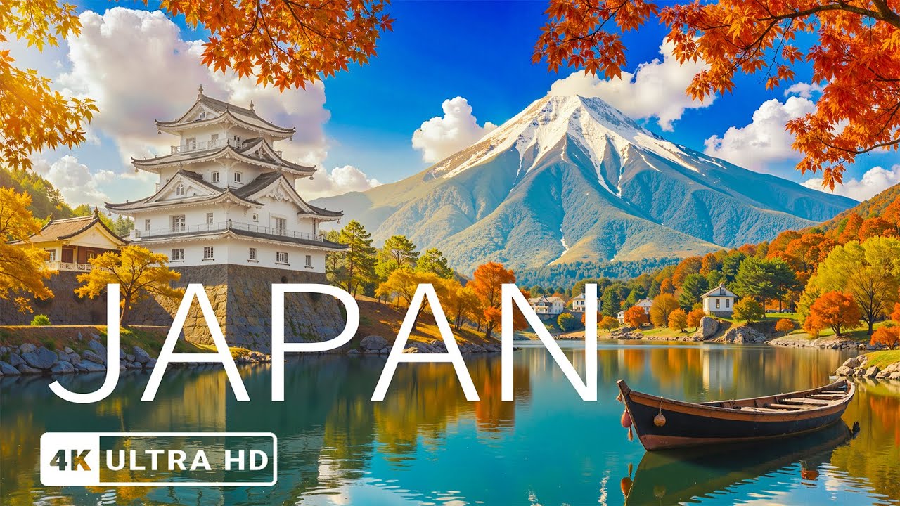 Japanese Autumn 4K – Relaxing Journey Through Japan’s Fall Landscapes ...