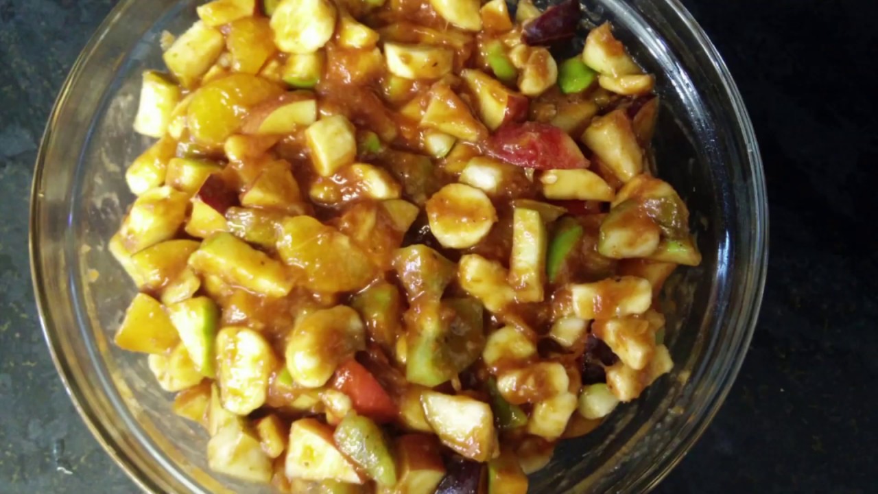 How to make Fruit chaat at home - YouTube