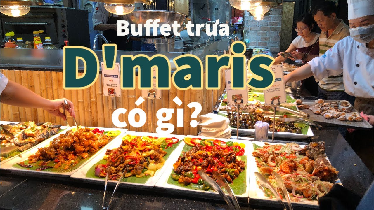Một Vòng Buffet D'maris hơn 200 món -Lotte Mart Quận 7, TpHCM - YouTube