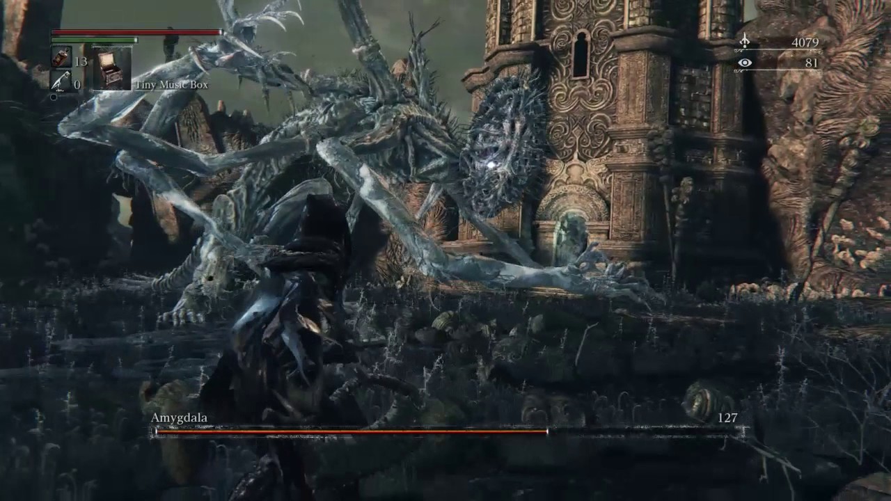 Bloodborne Amygdala Boss Fight - YouTube