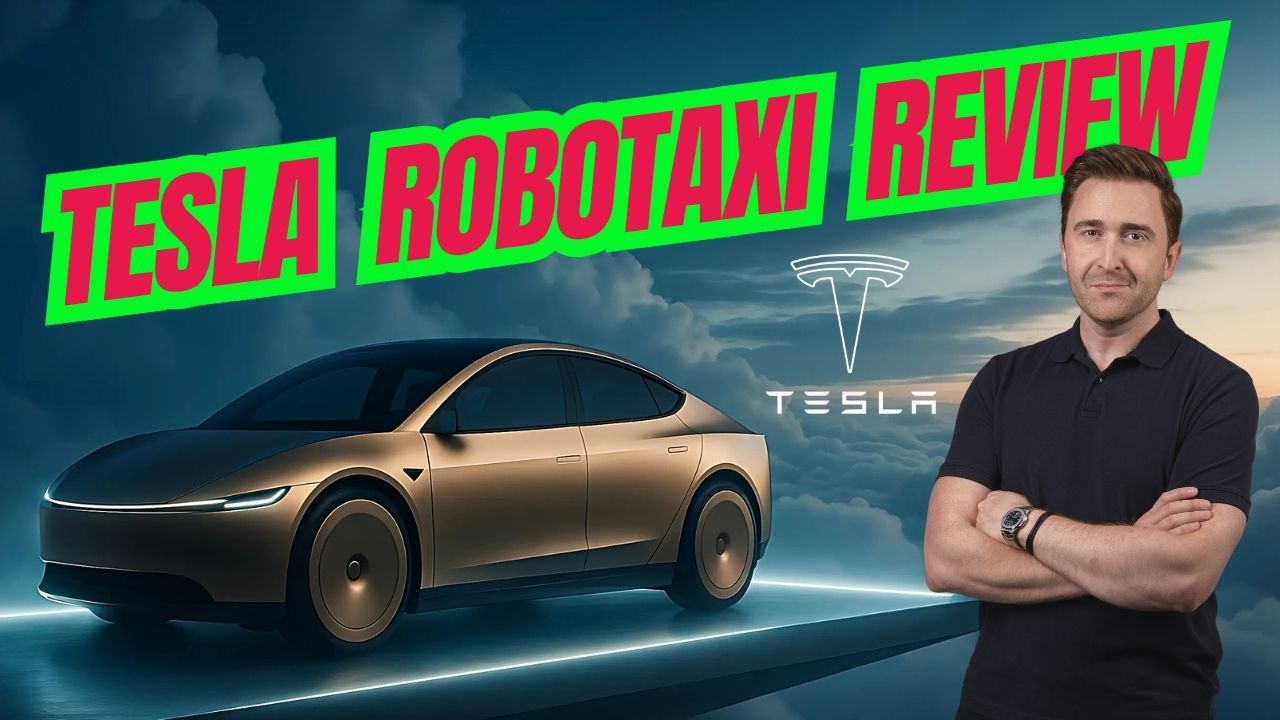 Tesla Robotaxi Hands-On: No Steering Wheel, No Driver, Just AI - YouTube