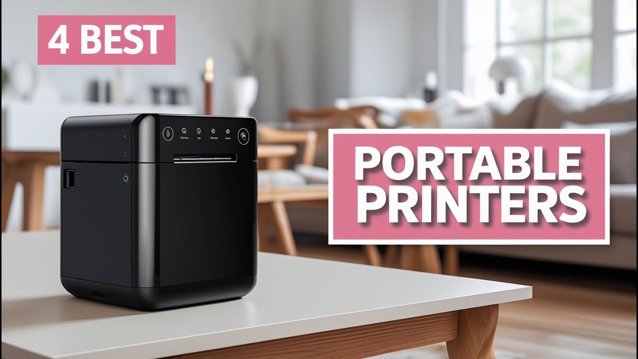 Best Portable Printers 2025 – Top 5 Compact & Wireless Printers - YouTube