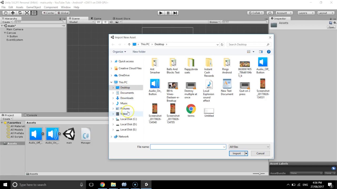 Unity3D - How To Pause And Resume Game Sound - YouTube