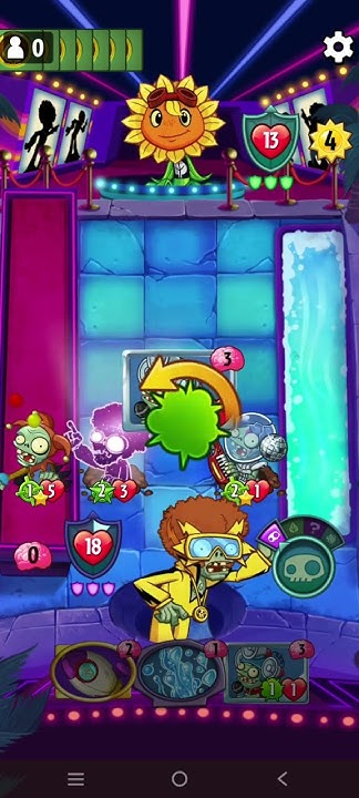pvz heroes- daily challenge. solar flare vs electric boogaloo - YouTube