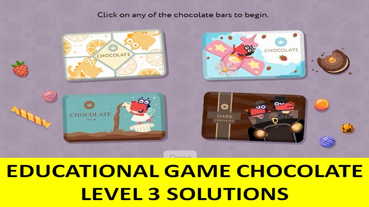Bricsmath Chocolates Level 3 Solutions ( Dragonlearn Educational Games ...