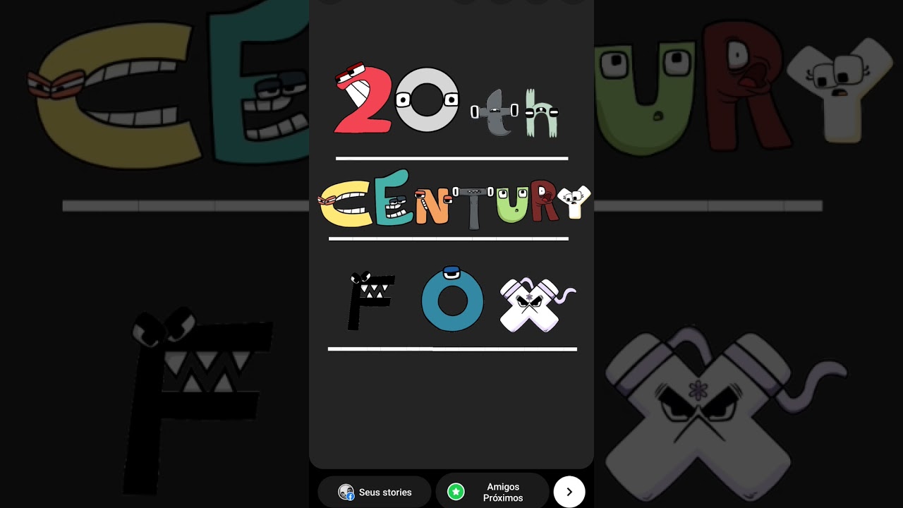 20th Century Fox With Alphabet Lore Font - YouTube