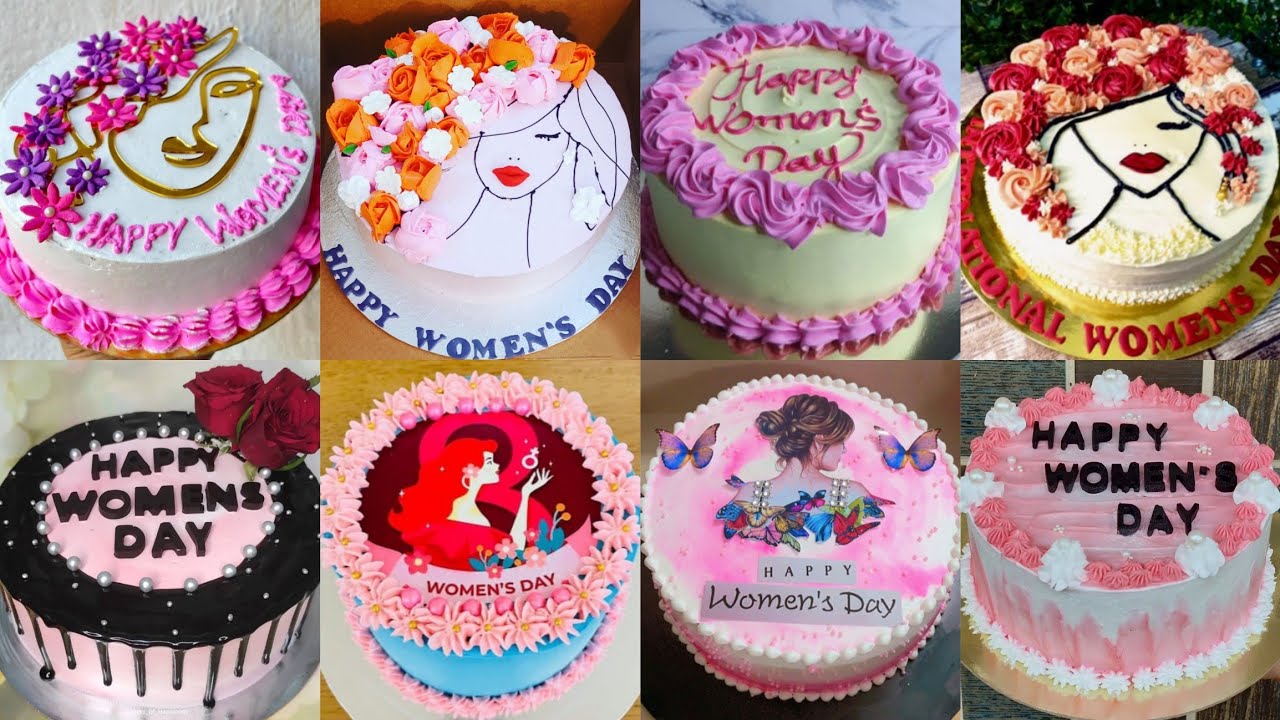 🌈💃Womens Day Cake Design 2025/Women's Day 2025/Women's Day Cake Designs ...