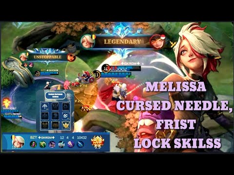 MELISSA BEST BUILD AND EMBLEM 2023 | MELISSA GAMEPLAY | CRITICAL BUILD ...