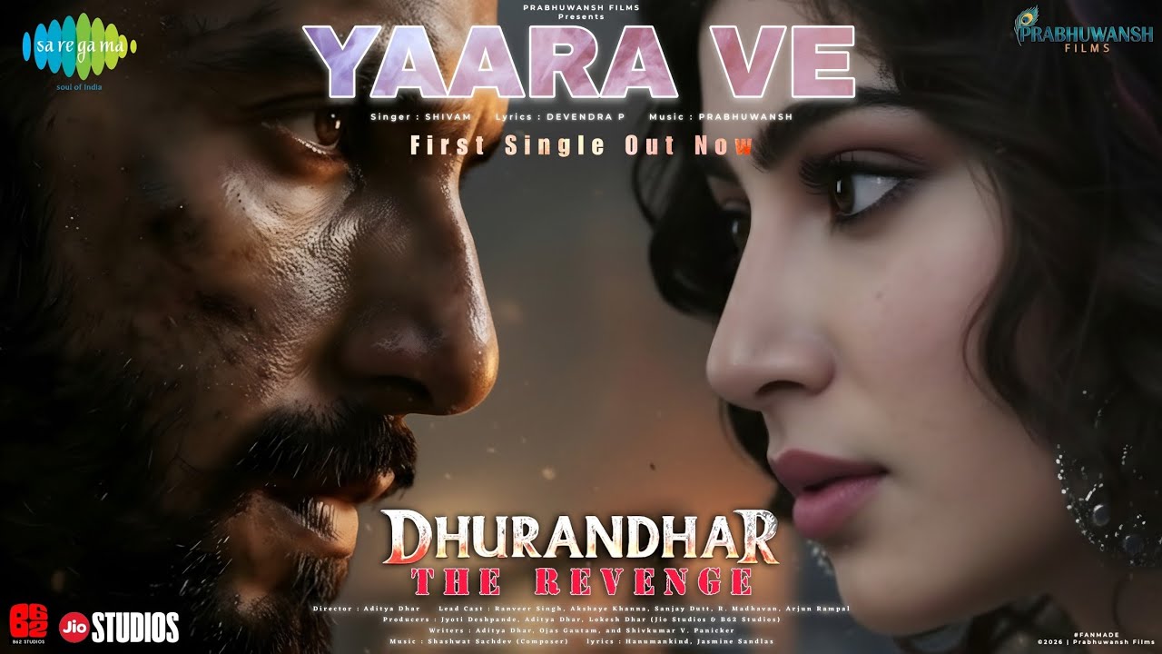 Yaara Ve (Official Song) - Dhurandhar: The Revenge | Ranveer Singh ...