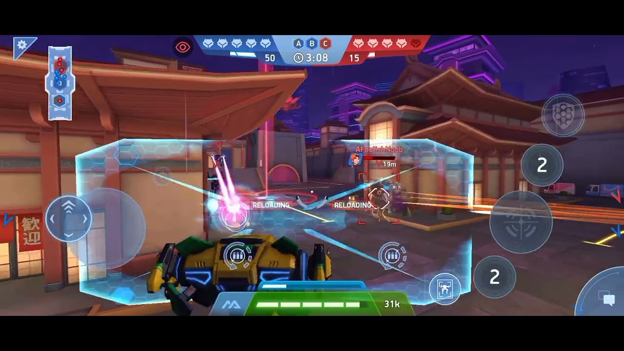 Mech Arena gameplay only using Ares easily win - YouTube