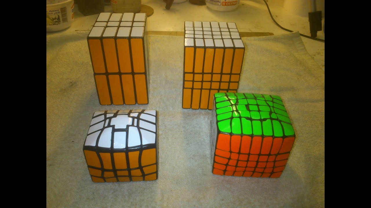 Floppy I-Cube Family (2x3x4, 3x4x5, 4x5x6) - YouTube