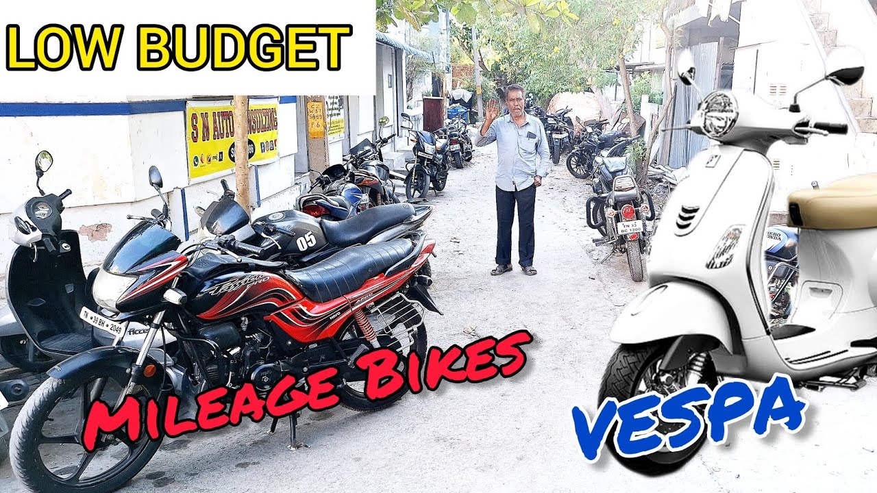 Budget Bikes..All in One Roof Mileage to Premium Second Hand Bikes | STAR CITY😍RAY Z😍VESPA # ...