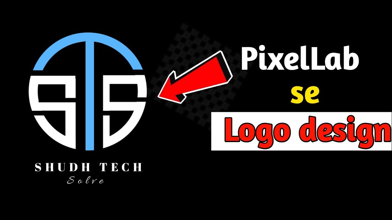 YouTube channel logo kaise banaye | how to make logo in PixelLab ...