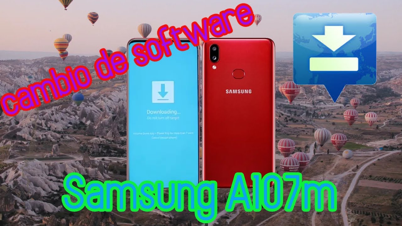 Flash software samsung galaxy a10s a107m sm-a107m / cambio de software ...