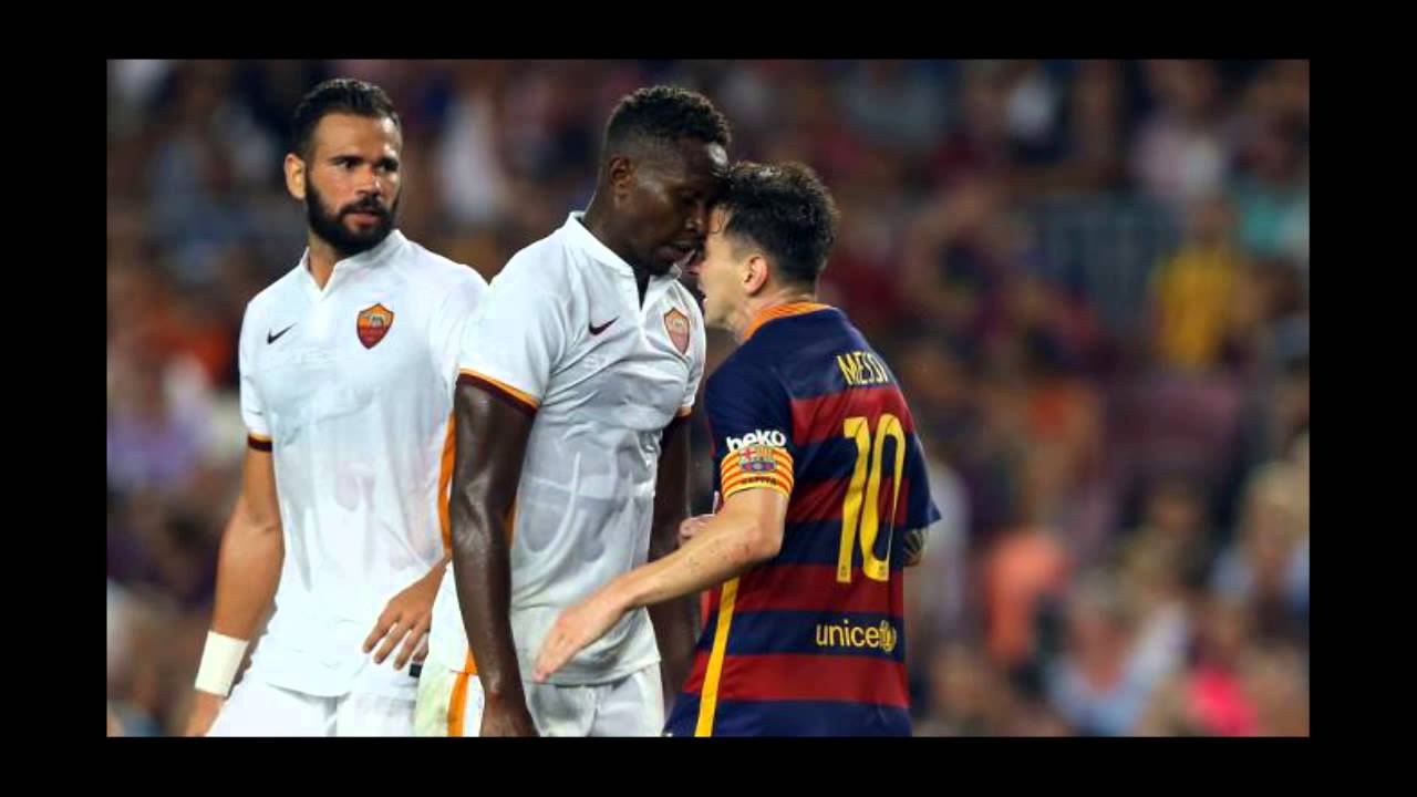 The Messi Head Butt - YouTube