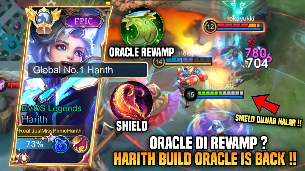 ORACLE REVAMP SHIELD DILUAR NALAR ! HARITH ORACLE IS BACK ! HARITH TOP ...