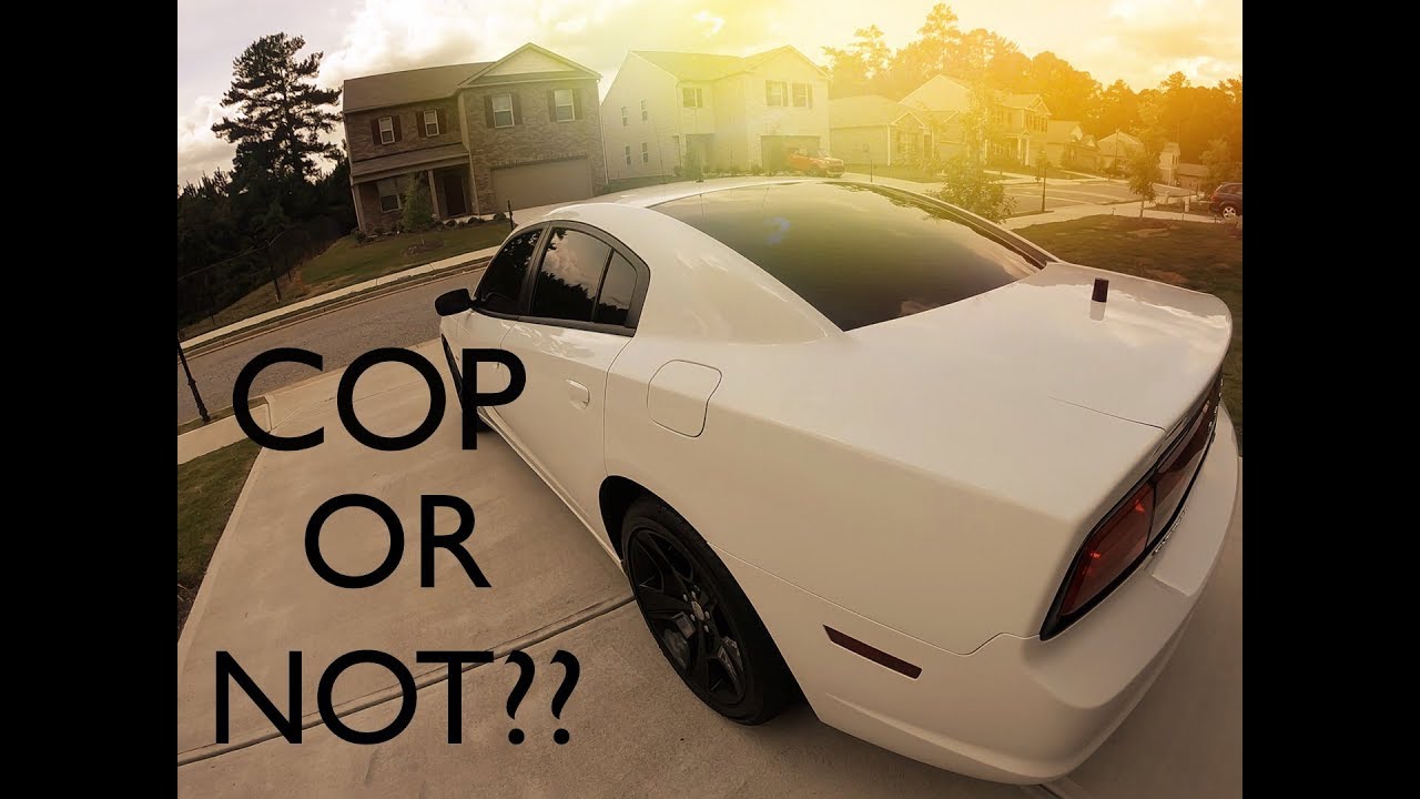Make Your Car Look Like A Cop Car For Under $100 - YouTube