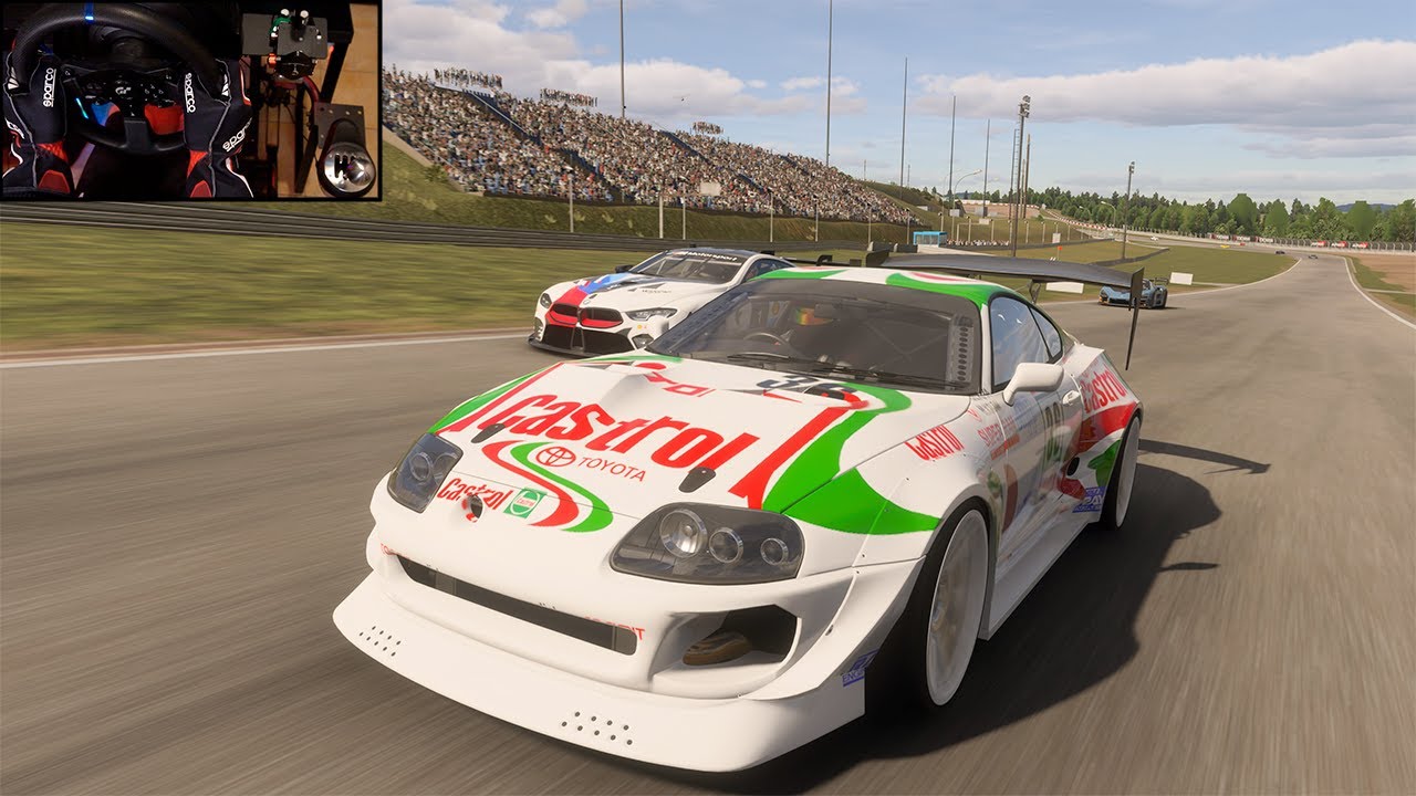 Toyota Supra A80 Max Build - Forza Motorsport | Steering Wheel Gameplay ...