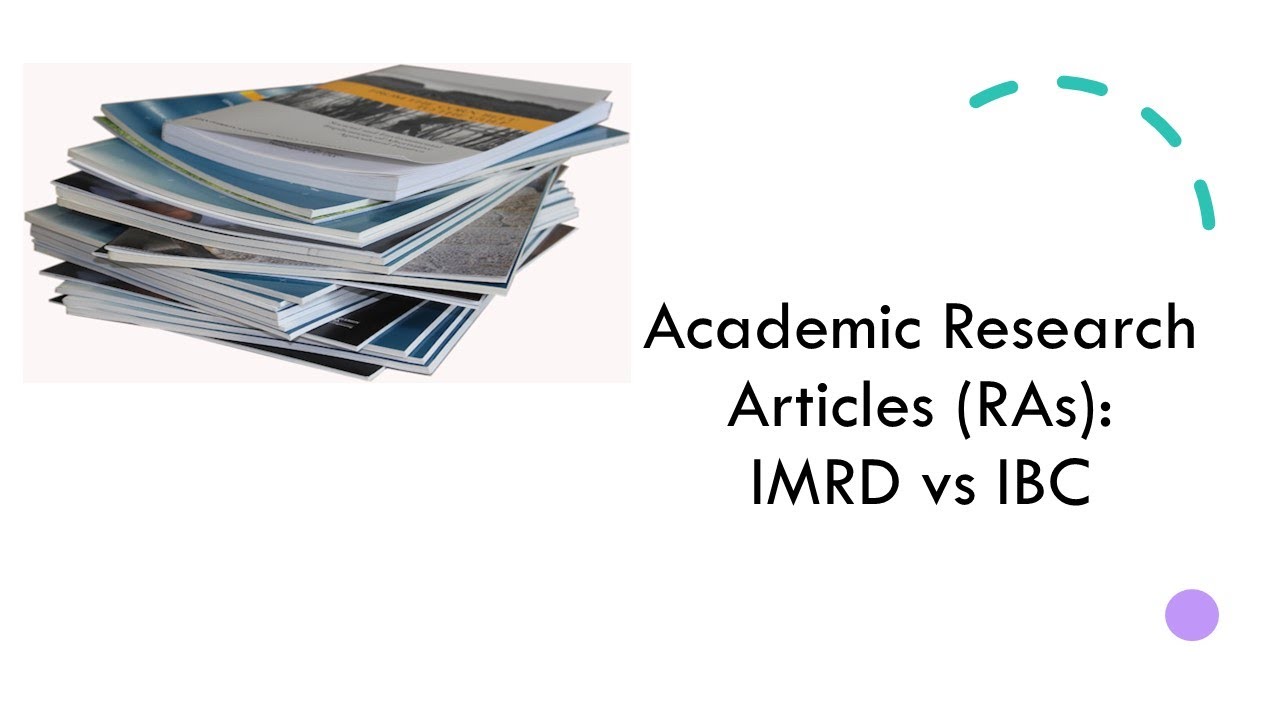 Academic Research Articles | IMRD vs IBC models - YouTube